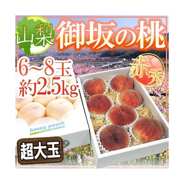【発売日：2026年07月25日】【送料無料！】現代の桃源郷・桃の一大ブランド産地「御坂地区」の腕利き生産者たちの作りだす甘〜い桃♪柔らかく、瑞々しさ抜群で果汁が溢れだします！/フルーツ/果物/2.5キロ/爆買