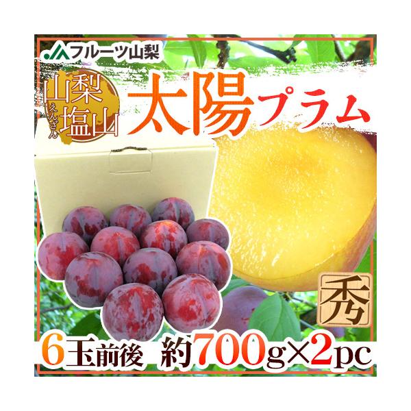 【発売日：2026年08月20日】【送料無料】あの貴陽の親品種であり、自身も実力派の人気品種「太陽」しっかりとした甘さと、ほどよい酸味の絶妙なバランス♪プラム/すもも/李/たいよう/山梨/塩山/貴陽/ギフト/産直/産地直送/暑中見舞い/フル...