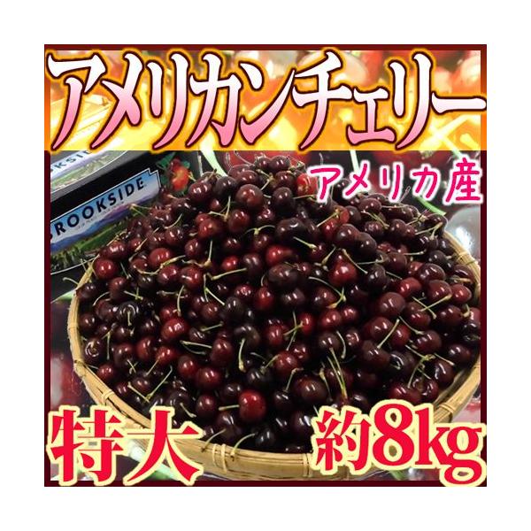 【発売日：2026年05月25日】【送料無料】甘くって濃厚な味！特大粒は食べごたえたっぷりで物凄い肉厚。国産有名ブランド・佐藤錦にも負けない美味しさ♪/フルーツ/果物/8キロ/爆買