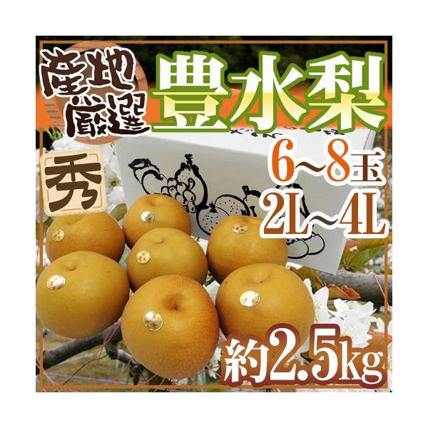 【発売日：2026年08月20日】【送料無料】甘さ・酸味のバランスが絶妙！甘いだけでない、深い豊かな味わい♪むいていると果汁が滴るほどジューシーでシャリシャリとした食感はたまりません！/フルーツ/果物/2.5キロ/爆買