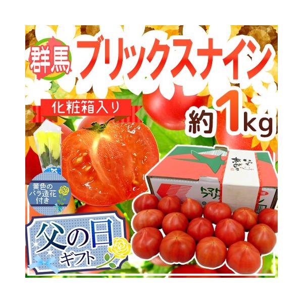 【発売日：2026年06月08日】【送料無料】健康に気を使うお父さんに♪糖度９度以上保証の「ブリックスナイントマト」とメッセージカードでお父さんに感謝を伝えるセット！濃厚な味わいはお父さんも感激！父の日/2021/プレゼント/ギフト/50代...