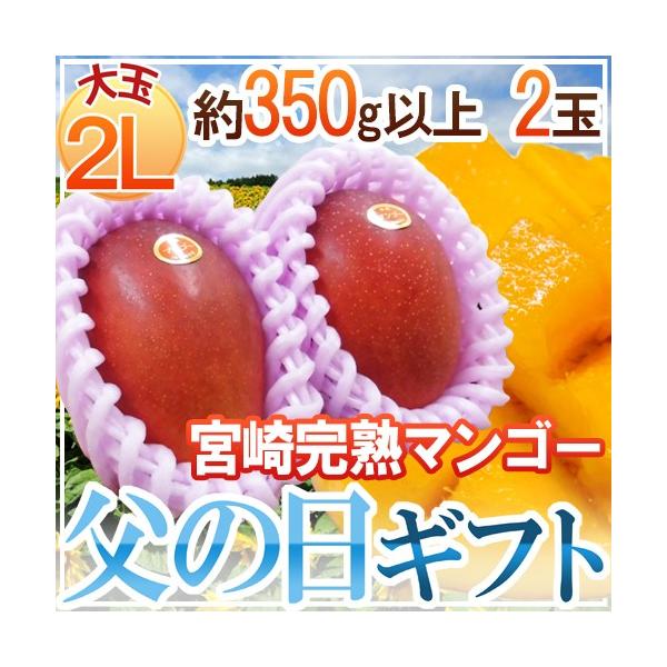 【発売日：2026年06月08日】誰もが一度は食べてみたい！ブランドマンゴー「宮崎完熟マンゴー」でお父さんに感謝を伝えるセット！濃厚な味わいはお父さんも感激！父の日/2021/プレゼント/ギフト/50代/60代/70代/80代/宮崎マンゴー...