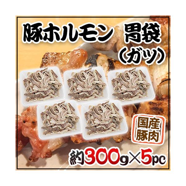 豚の胃袋（ガツ）は脂が少なく、さっぱり淡泊な味わいで、コリコリとした歯切れのいい食感が特徴。クセもないのでホルモンが苦手な人でも食べれる人気の部位です！/ホルモン/焼肉/もつ/モツ/やきにく/ヤキニク/豚/ブタ/ぶた/爆買