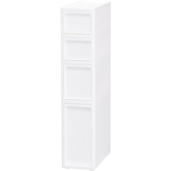 【デッドスペースのすき間を収納として有効活用できます】【側面壁付きなので埃や虫が中に入りにくくなっています】【引出しには抜け落ち防止用のストッパーが付いています】