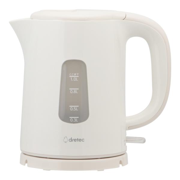 【お手入れしやすい広口設計。】【湯沸かし中はランプが点灯します。】【お湯が沸いたら自動的にスイッチオフに。】