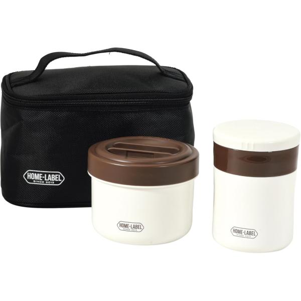 【つゆポットと容器のセットでランチでも麺を楽しめます】【容器本体には麺類１人前約200gを入れることができます】【真空二重構造で、おいしさをキープすることができます】