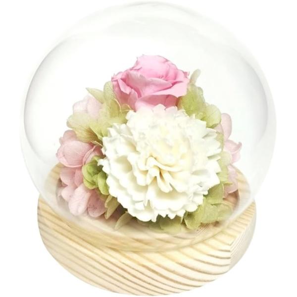 【本物の生花を鮮やかな色彩のまま加工したものです。】【水やりが不要でお手入れの手間がかからないお花です。】【見た目に高級感があるだけでなく保護性能も高いです。】