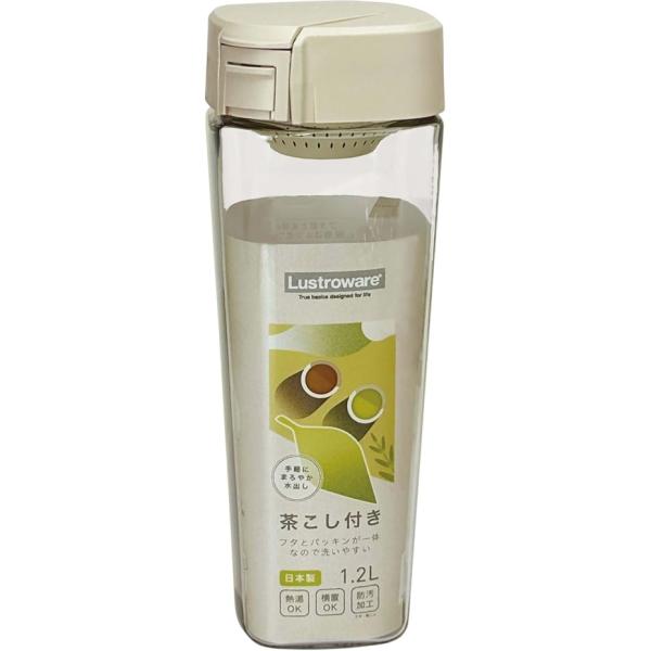 ワンタッチで簡単オープン。タテヨコ置き方自在。ドアポケットの前列にピッタリ収納できます。熱湯を注いでもOK。フタは汚れがつきにくい防汚加工。