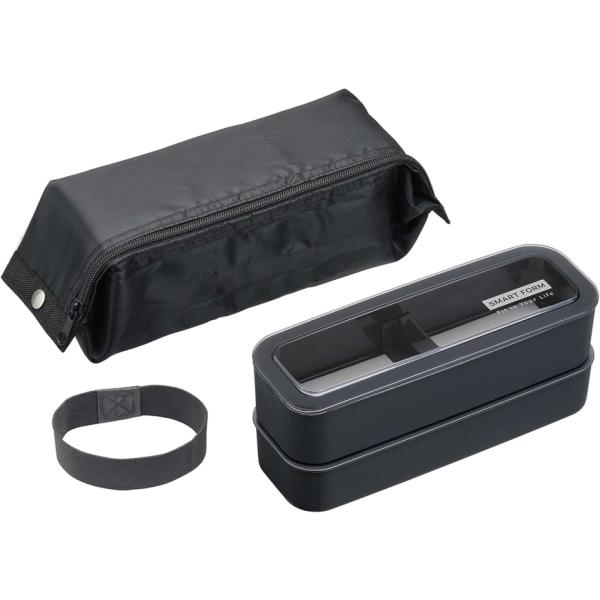 3通りの使い方ができるランチボックス。汚れがしみこみにくいエラストマーを使用食洗機OK。電子レンジ（本体・中仕切）OK