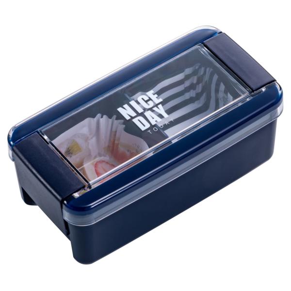 【フタとパッキンが一体化し、洗いやすいです。】【本体・中仕切のみ電子レンジ対応です。】【同シリーズ弁当用カトラリーとセットで使用できます。】