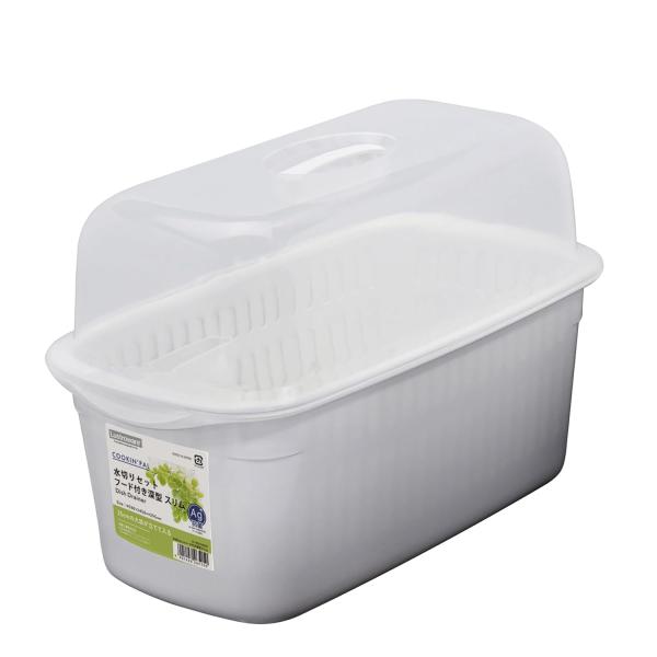 フード付きで衛生的：?付属のフードがホコリや虫の侵入を防ぎ、清潔な状態を保ちます。?カトラリーポケット付き：?箸やスプーンなどのカトラリーを縦置きできるポケットが付属し、整理整頓に便利です。