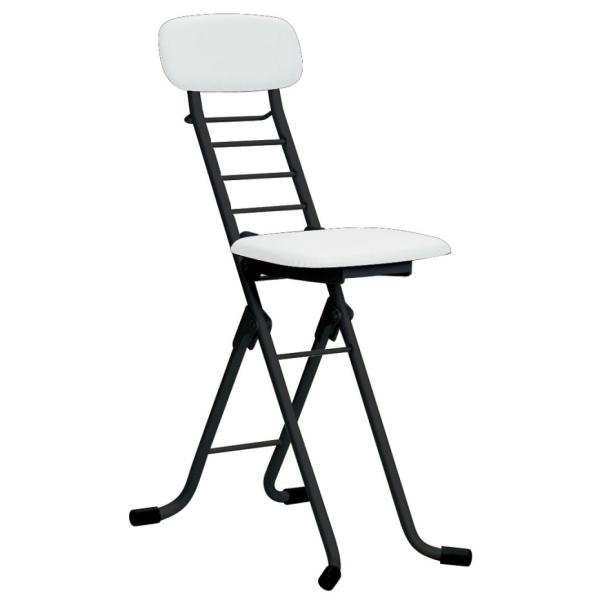 【座面の高さをワンタッチで、5cm間隔、6段階に変更可能】【座面の高さは、32〜62cmで変更できます。】【折り畳めば約13cmのスマートさで、収納に困りません。】