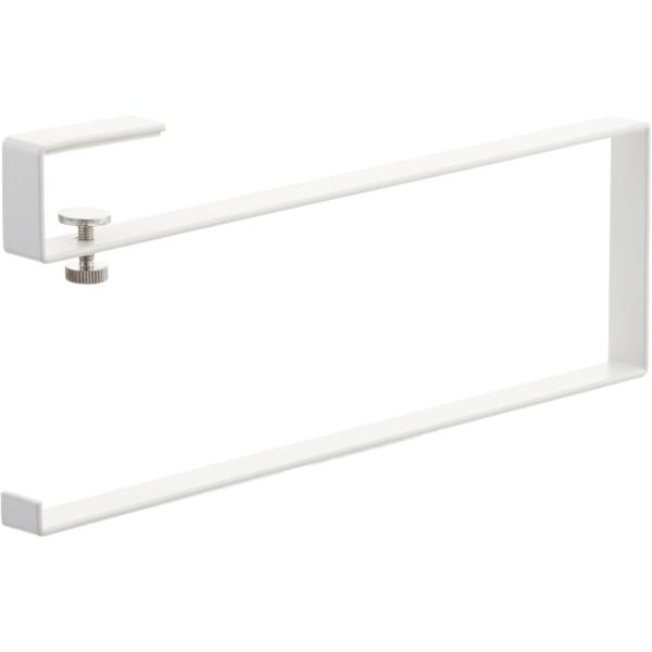 【置き場所に困るキッチンペーパーを浮かせて収納！】【ネジでしっかり固定できズレ落ちる心配がありません。】【調理中でも片手で簡単にカットできます。】