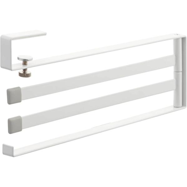 【戸棚下に差し込むだけの簡単設置です。】【角度を自由に変えられるので通気性が良く使えます。 】【デッドスペースを有効活用し、収納場所を増やせます。】