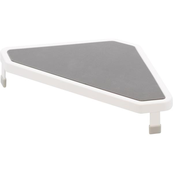 【置くだけでキッチン周りの作業スペースが増えます！】【鍋やフライパンの一時置きに便利です。】【熱に強く滑りにくいシリコーンマット付き。】