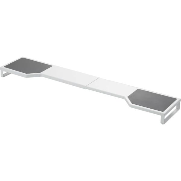 【伸縮式で様々なコンロ幅にぴったりフィットします！ 】【コンロ奥のデッドスペースを有効活用できます！】【熱に強く滑りにくいシリコーンマット付き！】