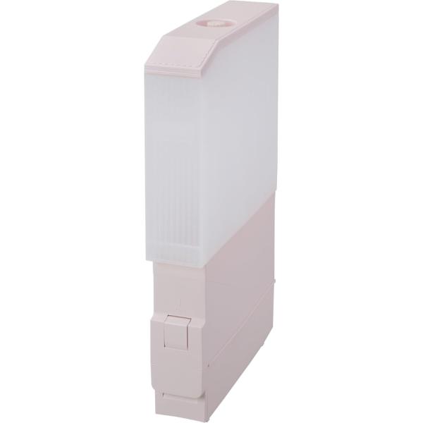 【キッチンのわずかな場所に置ける小型計量米びつです。】【一人暮らしの方などお米の消費が少ない方に最適です。】【一回押し下げることで、一合計量することができます。】