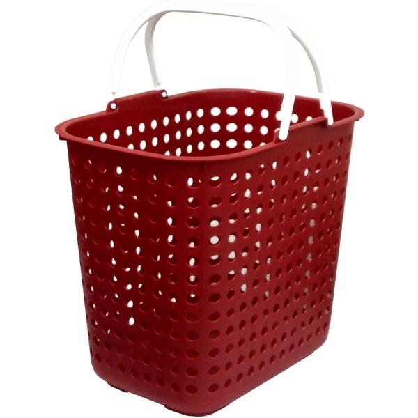 商品ページに表示されている送料ですが、まとめ買い、別な商品との買い合わせの場合でも、追加送料がかかることはございません。●深型なので沢山入れられる！●かわいいドット柄のランドリーバスケット●頑丈なハンドル付で、持ち運び楽々！