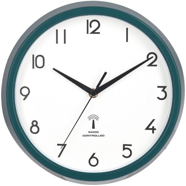 【静音で、寝室など静かな場所におすすめです】【遠くからでも見えやすい、大きな文字盤のデザインです】【手軽な単3電池1個 (別売り)で動きます】