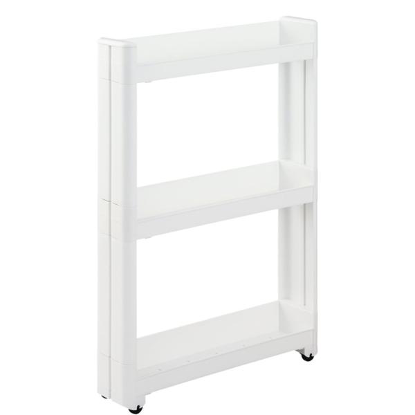 商品ページに表示されている送料ですが、まとめ買い、別な商品との買い合わせの場合でも、追加送料がかかることはございません。【小物を取り出しやすいオープンタイプのワゴンです。】【キッチンのちょっとしたスペースを有効活用できます。】【コロ付きなの...