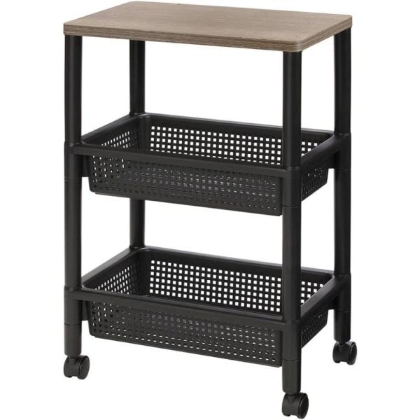 送料無料商品を除き、地域送料を1回の注文（1度のカート清算）ごとに、ご負担いただいています。まとめ買い、買い合わせの場合でも、追加送料がかかることはございません。【キャスター付きで移動も簡単です。】【バスケット棚には、A4サイズが収納できま...