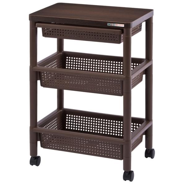 商品ページに表示されている送料ですが、まとめ買い、別な商品との買い合わせの場合でも、追加送料がかかることはございません。【引き出しバスケット、バスケット棚にはA4サイズが収納できます。】【軽量でキャスター付きなので移動もラクラク。抜群の収納...