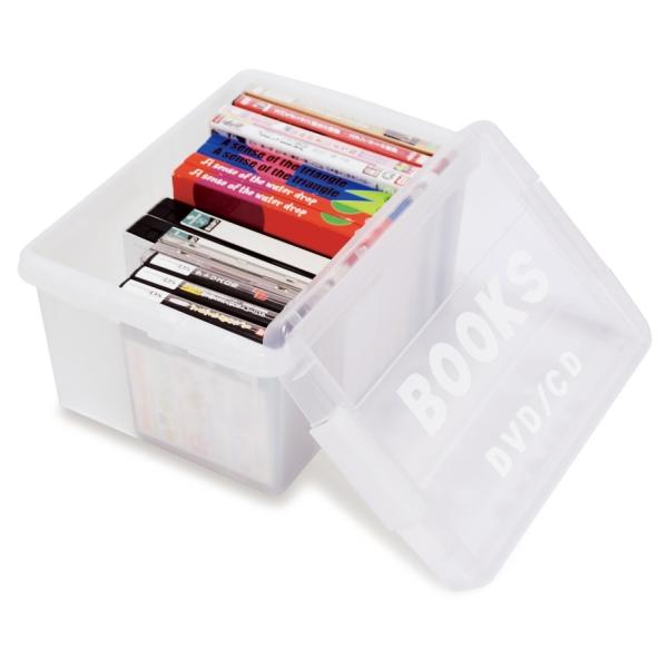 商品ページに表示されている送料ですが、まとめ買い、別な商品との買い合わせの場合でも、追加送料がかかることはございません。【透明のフタなのでタイトルや中身が見えます】【コミック・DVD・CDなどの収納におすすめです】【仕切り板も付いていて整理...