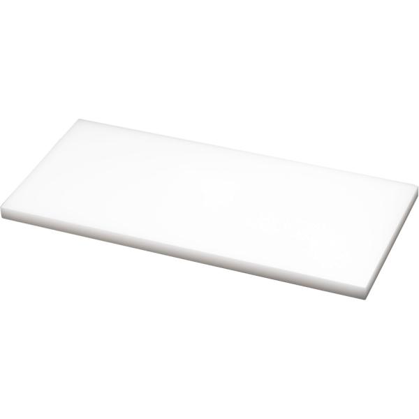 【特厚で重量感があり、しっかり包丁を受けとめます。】【材質 ポリエチレン】【耐熱温度 70℃】【色 ナチュラルホワイト】【原産国 日本】