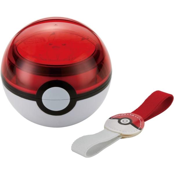 ポケモンでおなじみ「モンスターボール」のお弁当箱でとってもかわいい！底は平たくなっているのでころがりません！ランチボックス以外にお菓子や小物を入れる容器としても！