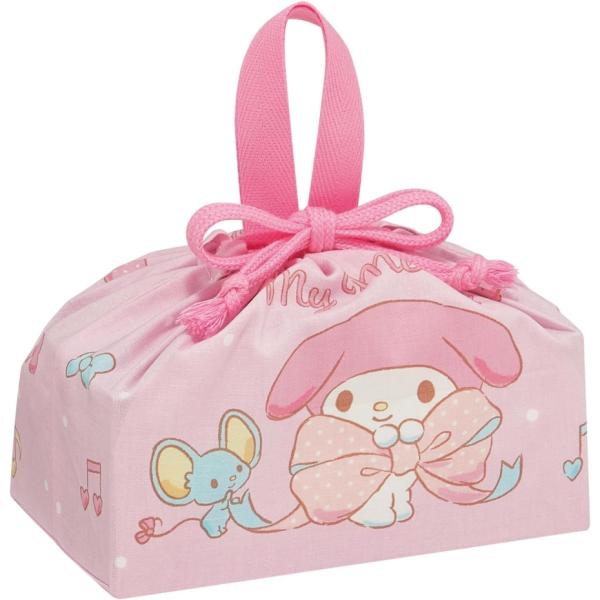 お弁当箱を入れるのに便利な巾着袋です。かわいいキャラクター巾着でお弁当が楽しい！ランチ巾着としてはもちろん、小物入れや