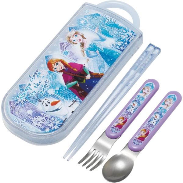 子供用箸スプーンフォーク3点セット銀イオンAG+抗菌トリオセットで清潔！衝撃に強く丈夫な構造なので、安心して使えます。