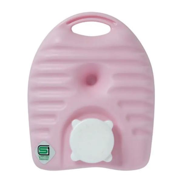 【小型電気ポット1回分入れ切りサイズです。】【変形に強い、センターホール構造になっています。】【可愛いフリースのカバー付きです。】