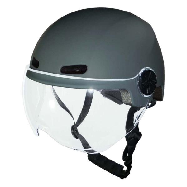 【ソフトシェルタイプで軽量、首への負担が小さい。】【虫やほこりから顔をガードするシールド付き。】【ダイヤルタイプのアジャスターバンドを採用。】