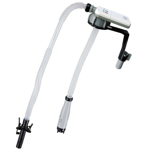 【満タンになったら自動で停止します。】【薄型固定式 ベランダコンテナに収納可能。】【単三形アルカリ乾電池4本(別売り)で使用できます。】