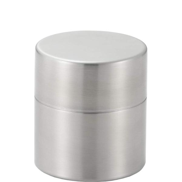 【日本茶だけでなく様々な茶葉の保存に適しています。】【オールステンレス製なのでお手入れもしやすい。】【緑茶・ほうじ茶・紅茶やハーブティーの保存にも 。】