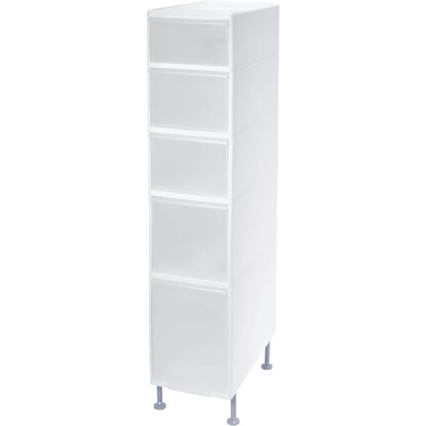 【シャンプーや洗剤などランドリーでのストック収納に。】【アジャスターの高さ調節で、段差の場所でも設置可能。】【ストッカー下の掃除も楽にできます。】