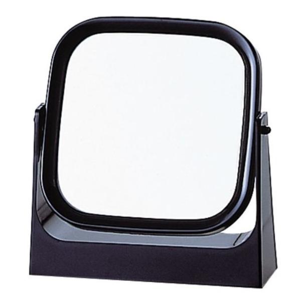 【鏡面が360度回転するので、いろんな角度で使えて便利】【どこにでも合い場所を選びません】【プラスチック製の枠なので軽量です】