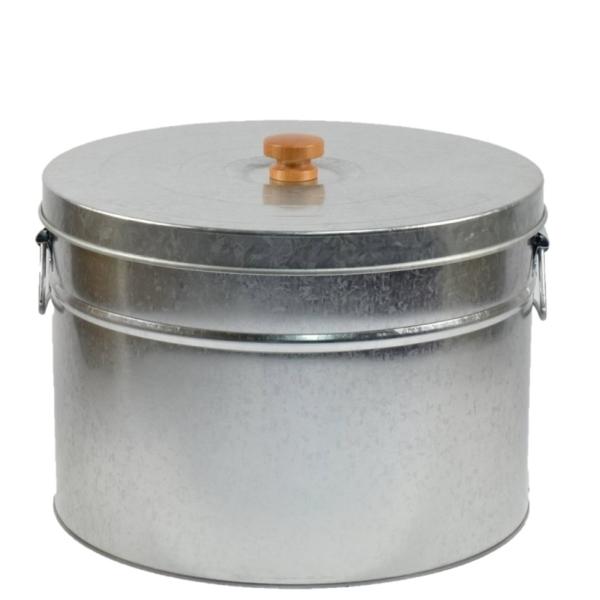 【昔ながらの便利な米びつです】【木製つまみ付き】