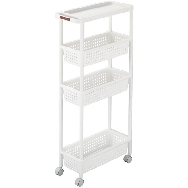 商品ページに表示されている送料ですが、まとめ買い、別な商品との買い合わせの場合でも、追加送料がかかることはございません。【最下段には2Lペットボトルが縦置きで収納できます。】【スリムタイプなので、狭い場所にも置けます。】【ハンドルとキャスタ...