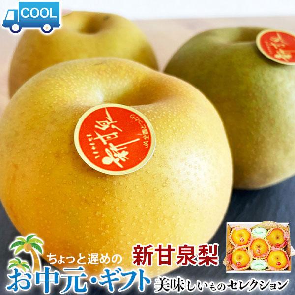 ■商品名： 【クール便指定】鳥取 新甘泉梨 秀品 化粧箱 大玉 4玉から6玉入 糖度14度前後 贈答用【しんかんせん鳥取県産ナシ】遅めの お中元 ギフト ■お届けの目安： 【予約】2026年9月上旬頃入荷予定（指定日不可）・早まる場合や遅れ...