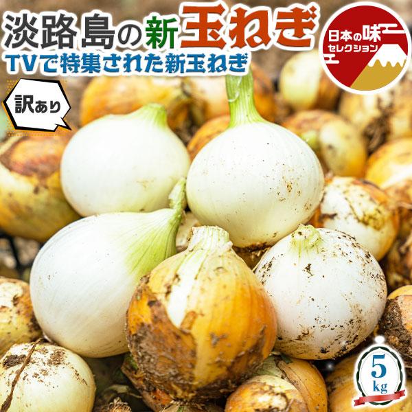 ■商品名： 淡路島 新 玉ねぎ 訳あり 約 5kg 【兵庫県あわじ島産】ベジタブル 野菜 父の日 母の日 家庭向け ギフト プレゼント やさい たまねぎ ■お届けの目安： 土日祝日を除き3〜7日の順次出荷予定です。 ※収穫状況によって申込締...