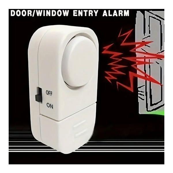 窓に取り付けて悪質な侵入を防止反応すると大きな音を発します