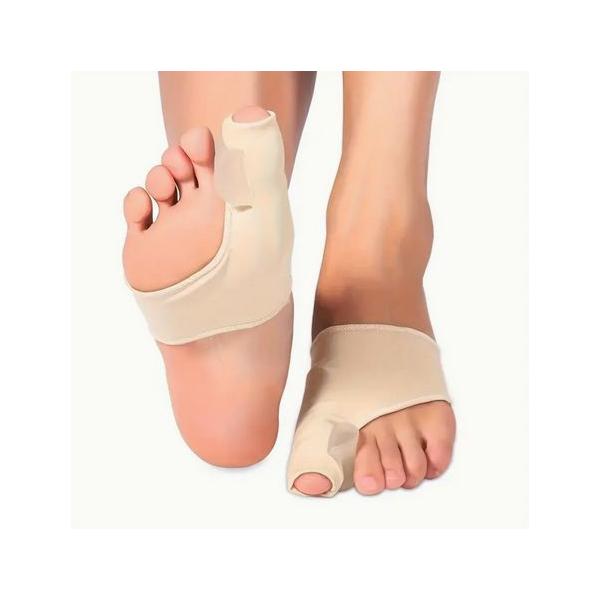 ・弾力のあるシリコン素材を指の間と親指外側に配置し、とライクラ素材を使用して長時間の装着でも快適・簡単お手入れで繰り返し使えます。外反母趾対策 リラックス効果 疲労軽減　血行促進 姿勢改善