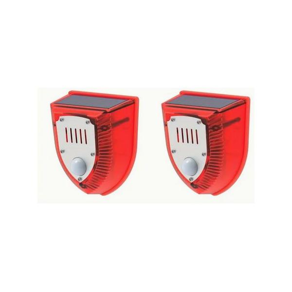 モーションセンサーを装備した、警報器です動きを感知するとランプが点滅し、犬の吠える声と銃声が響きます害獣対策や防犯に作業時間：感知のフラッシュ及び犬および銃音 >200回、フラッシュ及び音5 分毎に >12 H、待機時間 &gt...