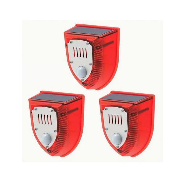 モーションセンサーを装備した、警報器です動きを感知するとランプが点滅し、犬の吠える声と銃声が響きます害獣対策や防犯に作業時間：感知のフラッシュ及び犬および銃音 >200回、フラッシュ及び音5 分毎に >12 H、待機時間 &gt...