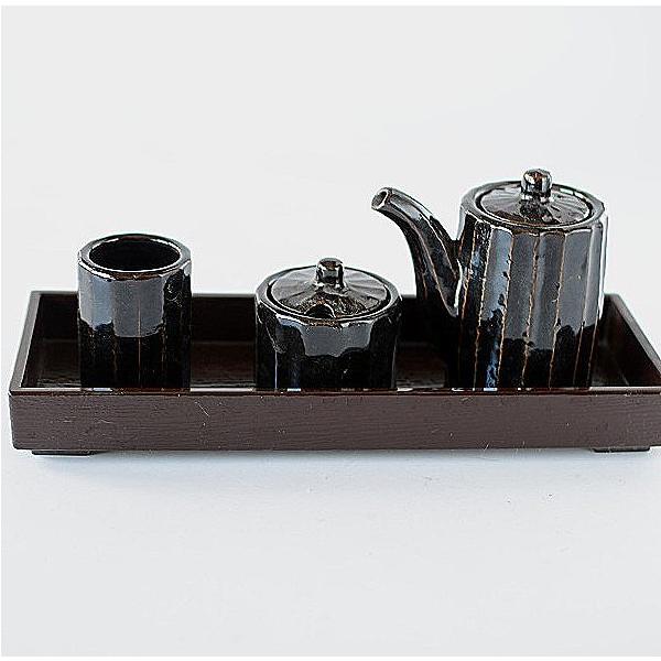 お盆のサイズ　23×8.5ｃｍ陶磁器 お盆は樹脂製国産