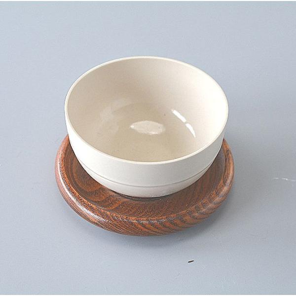φ9×H5cm容量すりきり150cc茶托（木製）φ10.5ｃｍ陶磁器国産電子レンジ・食洗機OK茶托は電子レンジ使用不可