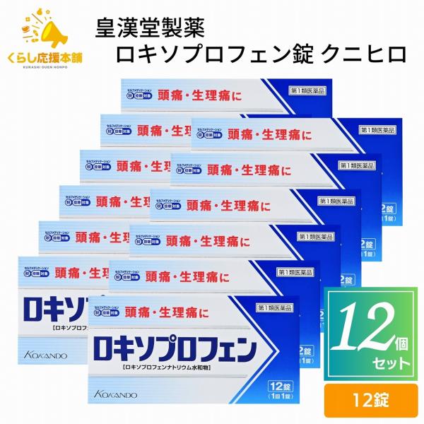 頭痛・生理痛に痛みや熱は、プロスタグランジンという物質が体内で作られることにより起こります。ロキソプロフェン錠「クニヒロ」は、プロスタグランジンの生成を抑え、痛みや熱に効果をあらわすロキソプロフェンナトリウム水和物を成分とした錠剤です。