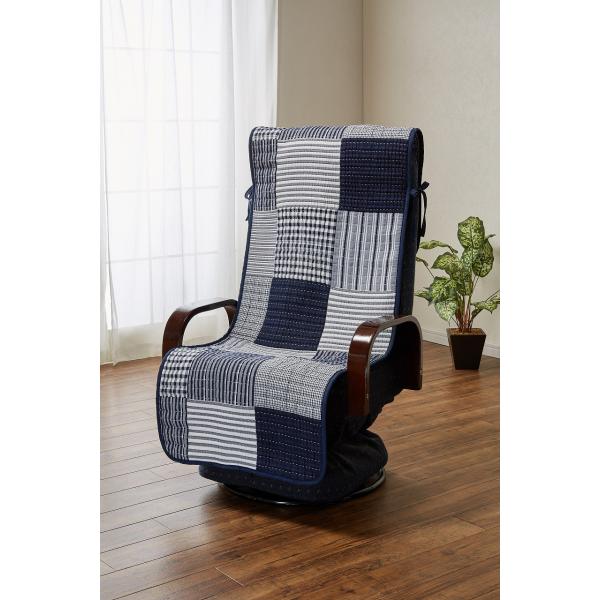 クシュっとやわらかい生地を使用した肌触りのいい座椅子カバー伝統的な刺し子を思わせるようなきりっとした色味はお部屋をかっこよく演出してくれます。両面リバーシブルタイプで片面が汚れともひっくり返してお使いいただけます。柔らかく肌触りのいい生地で...