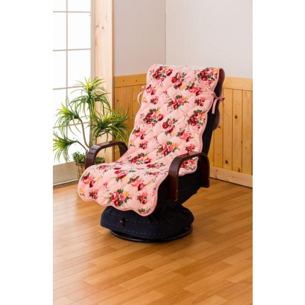 かわいらしい優しい雰囲気の座椅子カバー絵画のような華やかなバラは派手すぎずどんな場所でも馴染みます。生地表面は短毛起毛をしており、サラサラながら暖かい生地で、秋冬にぴったりです。側面に左右に固定用の紐を付けています。使用する座椅子や椅子に掛...